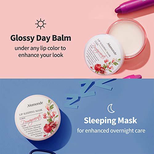 Mamonde Lip Sleeping Mask Overnight Moisturizer Treatment, Pomegranate ...