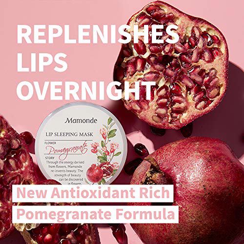 Mamonde Lip Sleeping Mask Overnight Moisturizer Treatment, Pomegranate ...