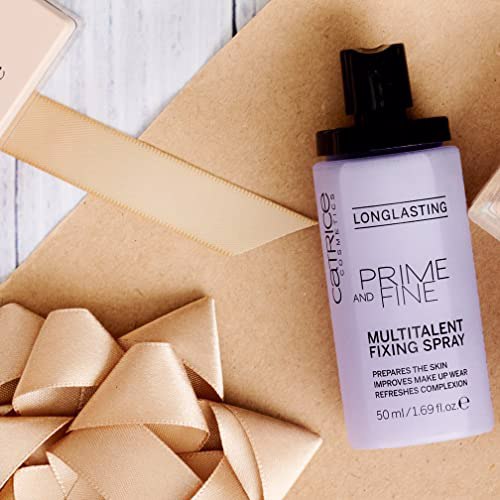 Catrice Prime and Fine Multitalent Fixing Spray Transparent Fast-Drying ...