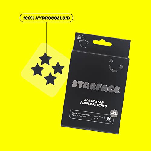 Starface Black Star BIG PACK, Hydrocolloid Pimple Patches - Nedysia