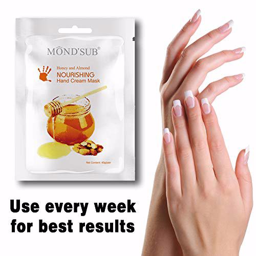 MOND'SUB Anti-Aging Hand Mask - Nuritious Honey and Almond Best ...